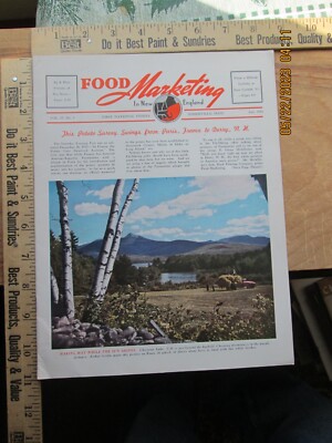 First National stores food magazine july 1954 | eBay
