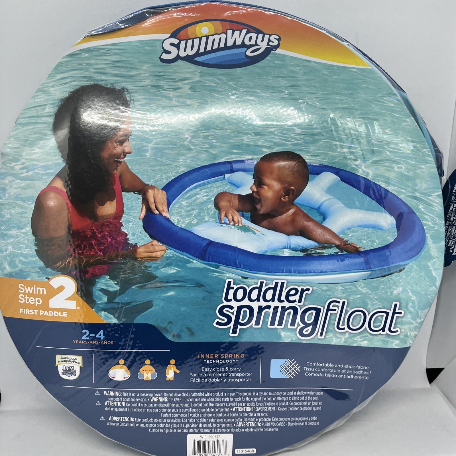 SwimWays Toddler Spring Float 2-4 Years Swim Step 2 NEW | eBay