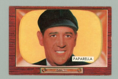 1955 Bowman #235 Joe Paparella UMP EXCELLENT **BOOX** | eBay