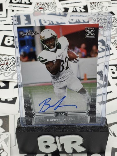 2020 Leaf Draft - Autographs Benny Lemay #BA-BL2 (AU, RC) for sale ...