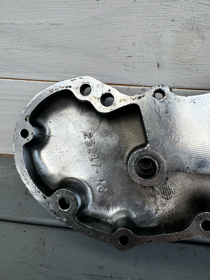 Harley Panhead Engine Cam Cover Four Fin OEM ! 4-Fin Shovelhead ...