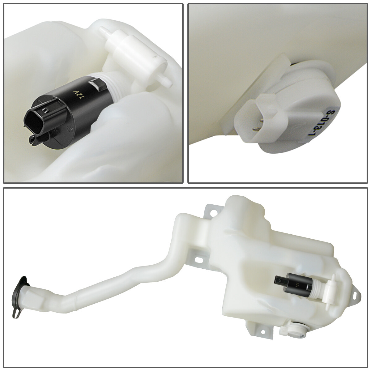 Fit 13-16 Ford Flex Lincoln MKT Windshield Washer Fluid Reservoir Tank ...
