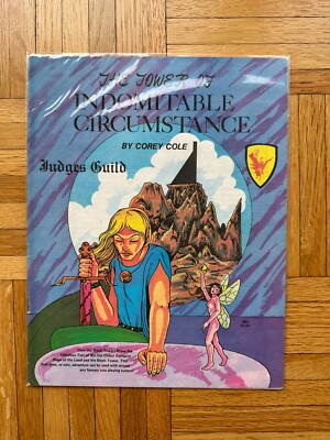 Judges Guild D&D Module - The Tower of Indomitable Circumstances - Very ...