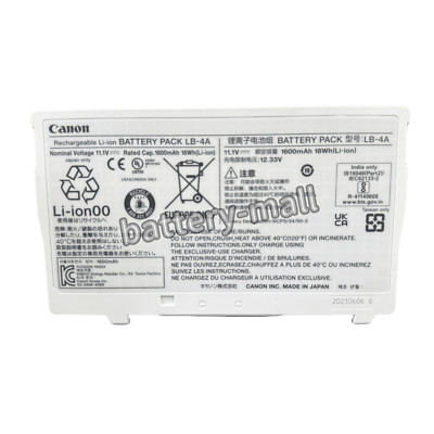 New Genuine 2023 LB-4A Battery for Canon CXDI-710C Medical Tablet ...