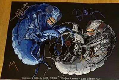 Tool Autographed Poster San Diego 2016 | eBay