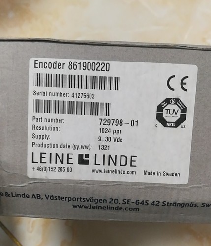 LEINE&LINDE 861900220-1024 729798-01 Encoder New Expedited Shipping One ...