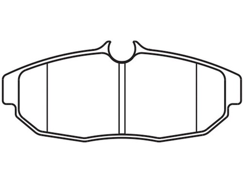For 2005-2014 Ford Mustang Brake Pad Set Rear Hawk 64436PWQT 2006 2007 ...