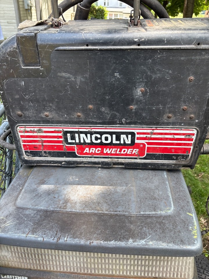 Lincoln Welder LN 25 comes with ground clamp and heavy duty tweco ...