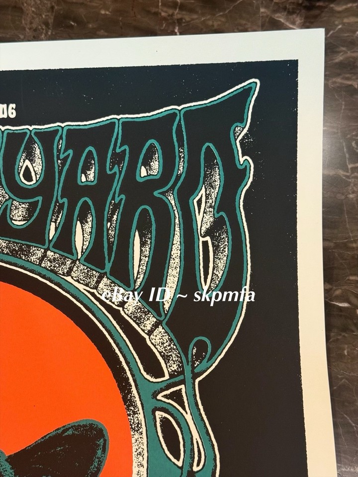 GRAVEYARD Poster Band SIGNED 💯 Official Merch #/9 In Hand Rhythm And ...