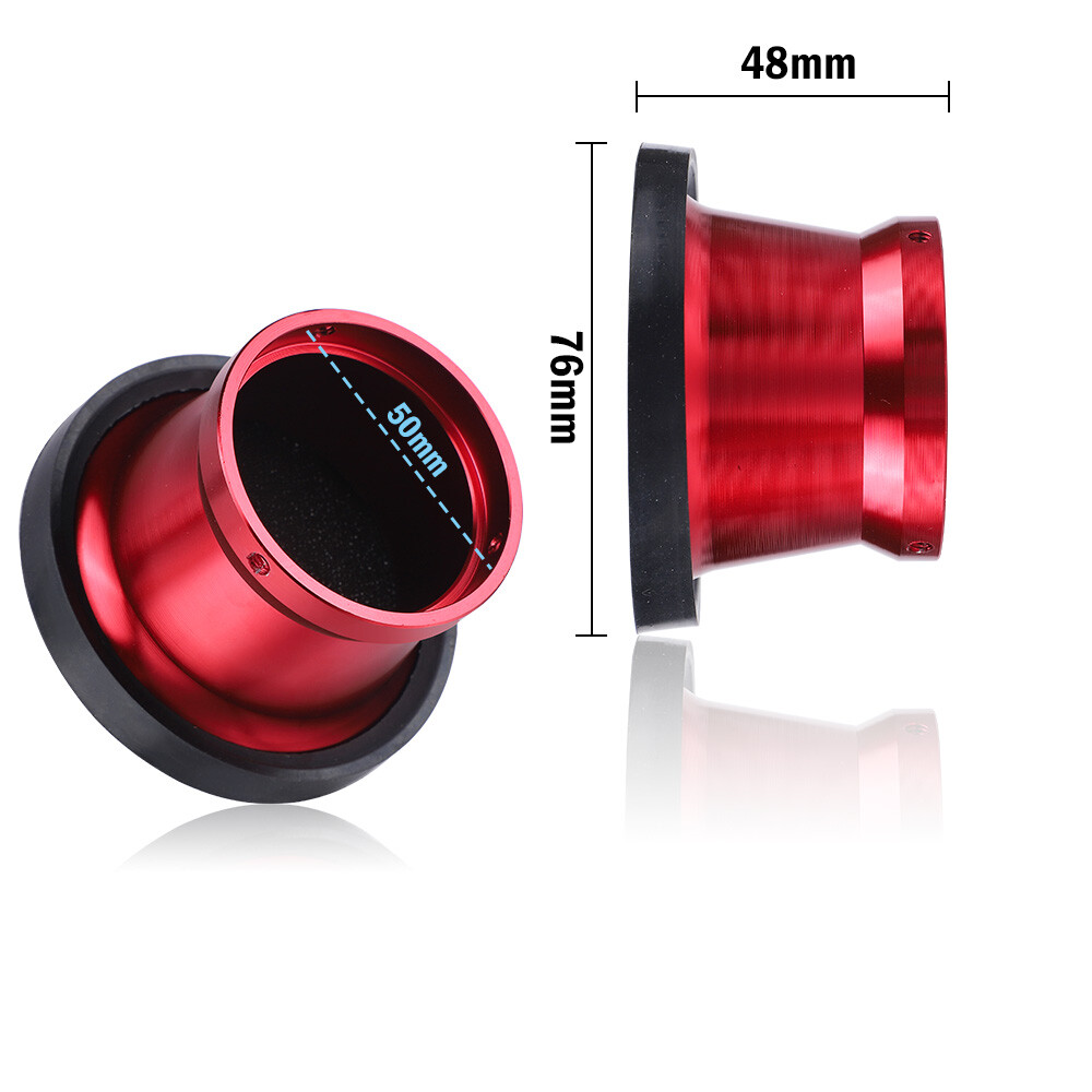 1x Motorcycle ATV Air Filter Horn Cup Velocity Stack For PWK 21/24/26 ...