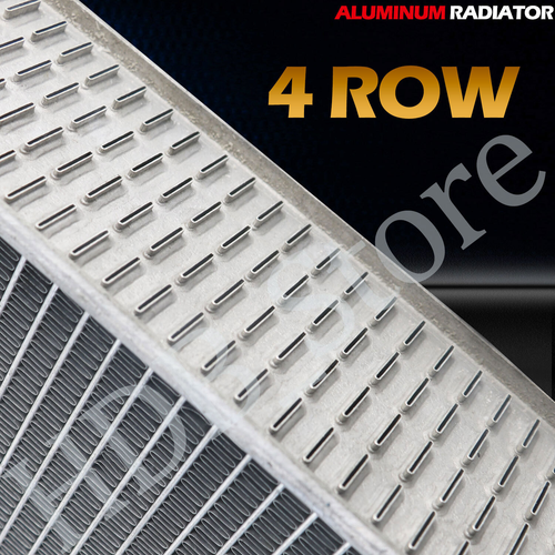 4 Row Radiator+Shroud+Fan For 67-69 Chevy Camaro Pontiac Firebird LS ...