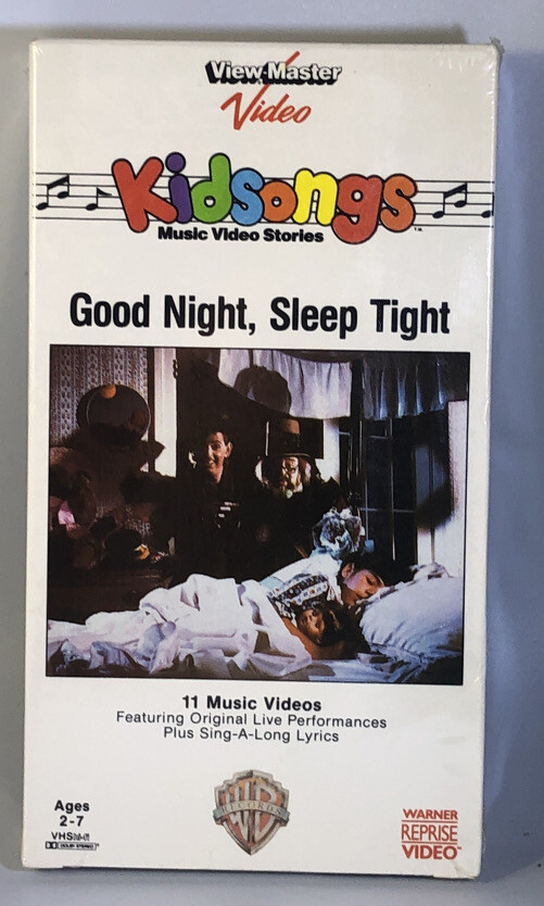 Kidsongs - Good Night, Sleep Tight (VHS,1986 Original Release)BRAND NEW ...