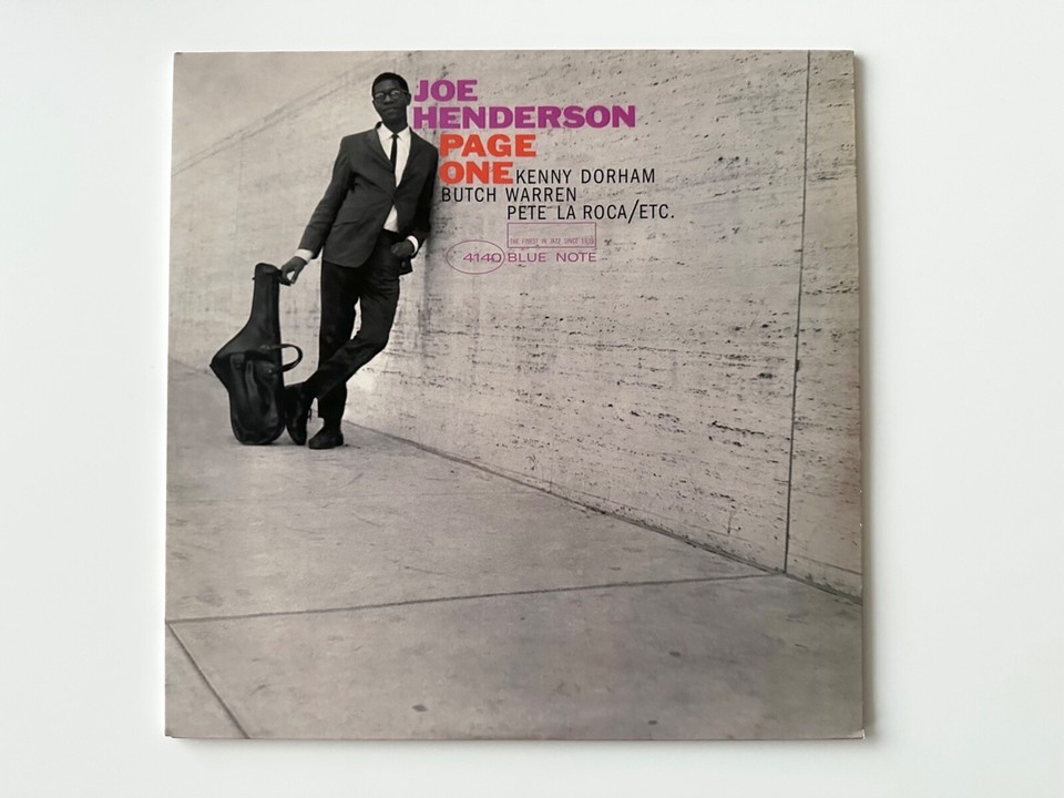 JOE HENDERSON - PAGE ONE - VINYL LP - BLUE NOTE RECORDS - BN-4140 | eBay