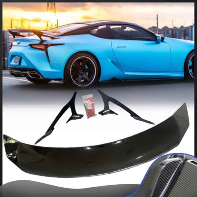 Dry Carbon Rear Trunk Racing Spoiler Wing For Lexus LC500 LC500H ART ...