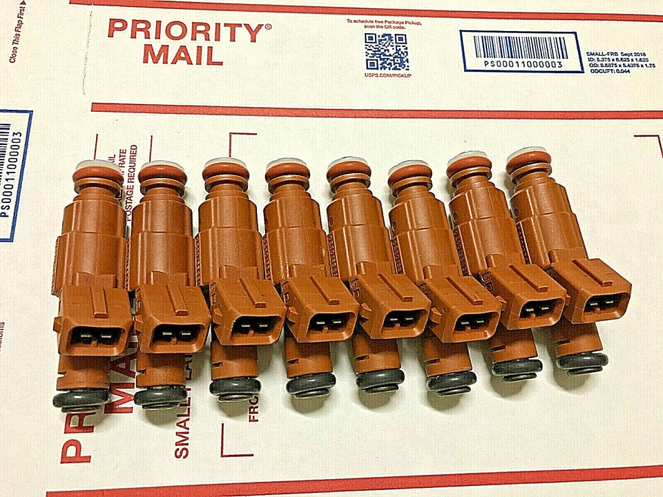 30LB UPGRADE! FUEL INJECTORS MUSTANGCAMARO EV1 0280155831 GENUINE BOSCH ...