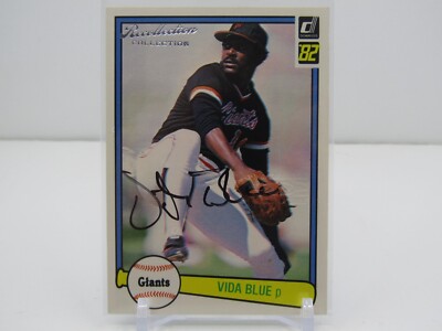 VIDA BLUE 2004 DONRUSS RECOLLECTION COLLECTION AUTOGRAPH AUTO! #25/26 ...