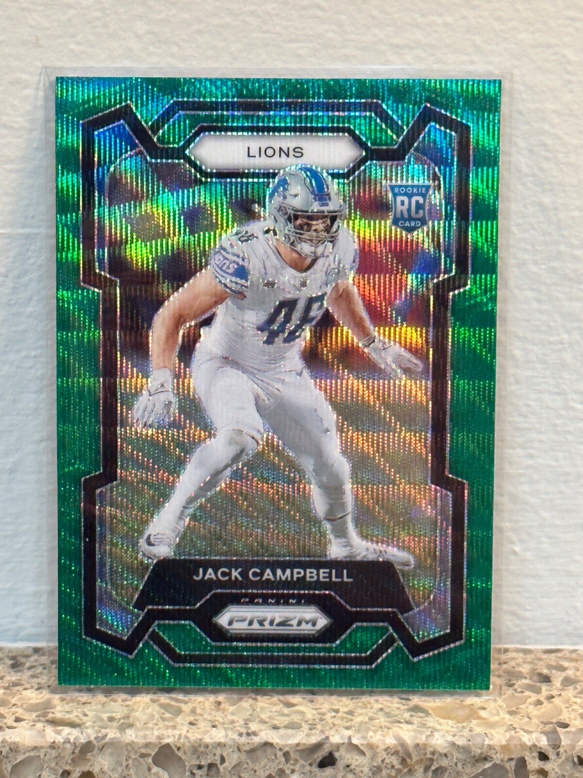 2023 Panini Prizm Green Wave Jack Campbell Rookie Card #330 | eBay