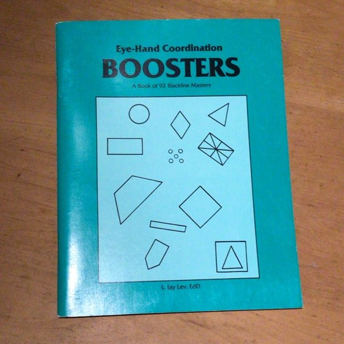 Eye-Hand Coordination Boosters Book 92 Blackline Masters NOT WRITTEN IN ...