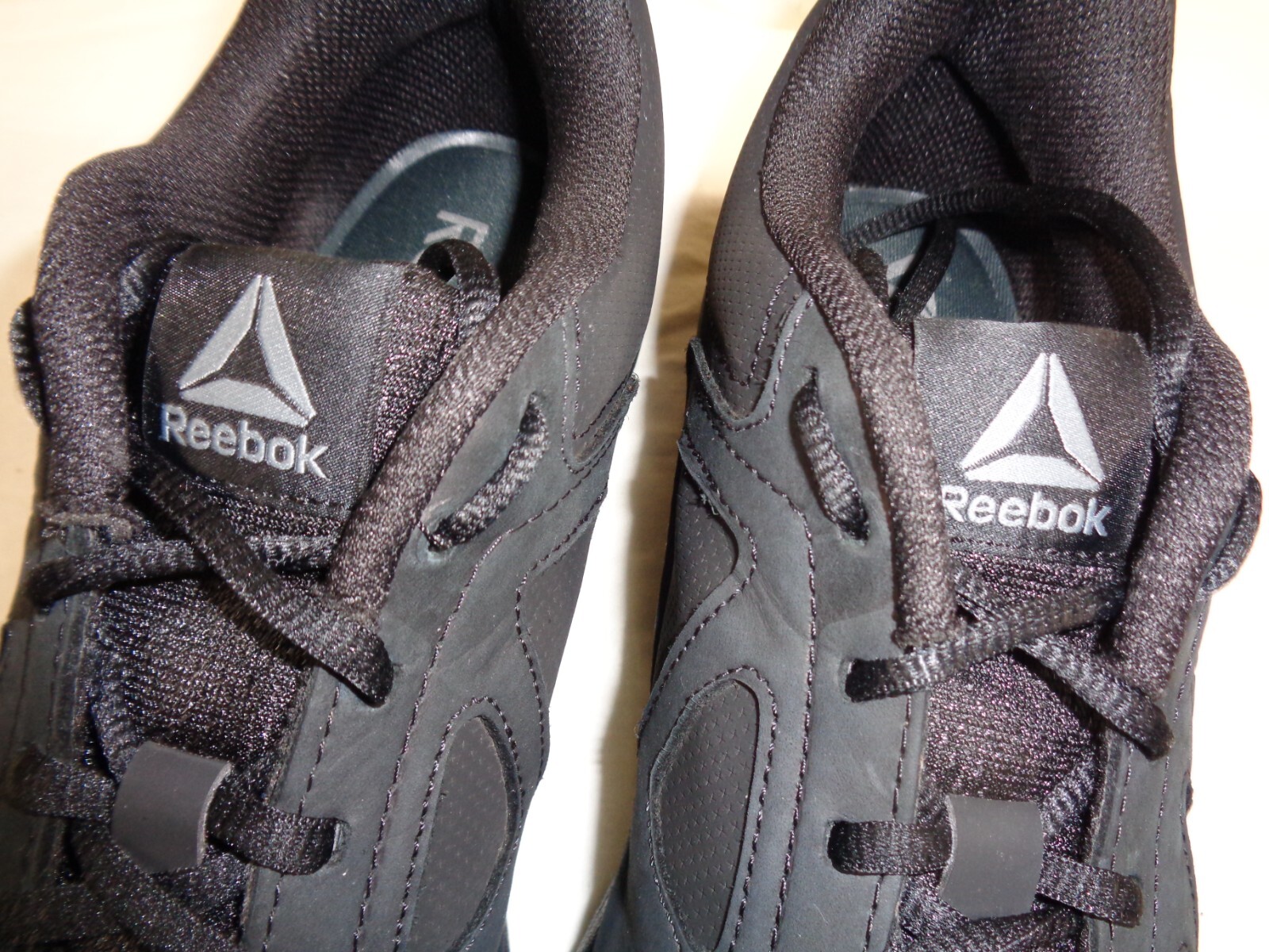 Reebok DMX MAX moving air Women's Size 9.5 Walking Shoes Black Leather ...