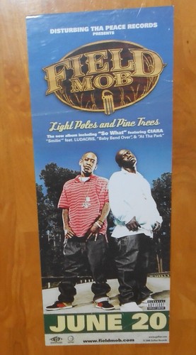 Field Mob Light Poles and Pine Trees Poster 2006 Original Promo 9x24 ...