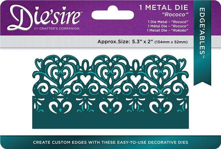 Die'sire Edge'ables Series of Thin Metal Dies + Die Sets by Crafter's ...