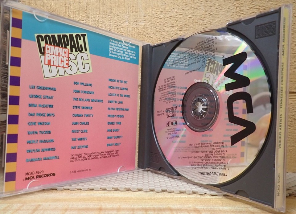 Tennessee Christmas - Various Artists - MCA CD 1985 | eBay