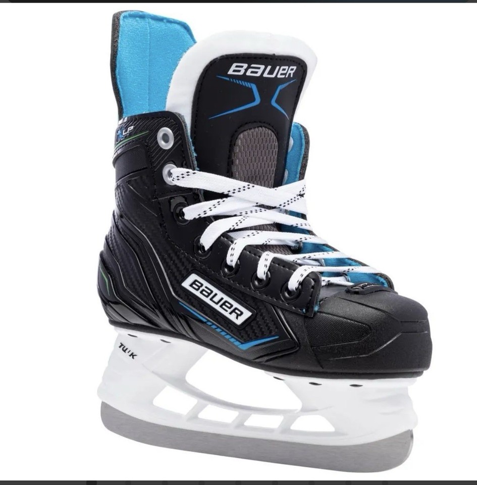 Bauer X-LP Ice Hockey Ice Skates Youth Size 13 R New In Box ...