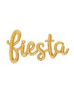 16" Script "fiesta" Foil Letters Party Balloons Parties Party ...