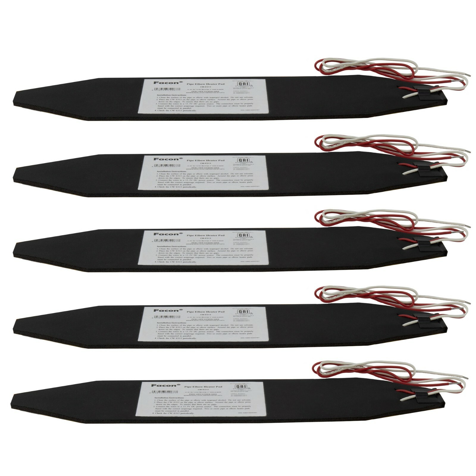 RV Elbow Heater Pad 3" x 13" 12V | RV Water Heater Pad | Pipe Heating ...