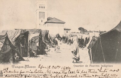 Tangier Morocco. Poor Quarter. 1904 Morocco Agencies. | eBay