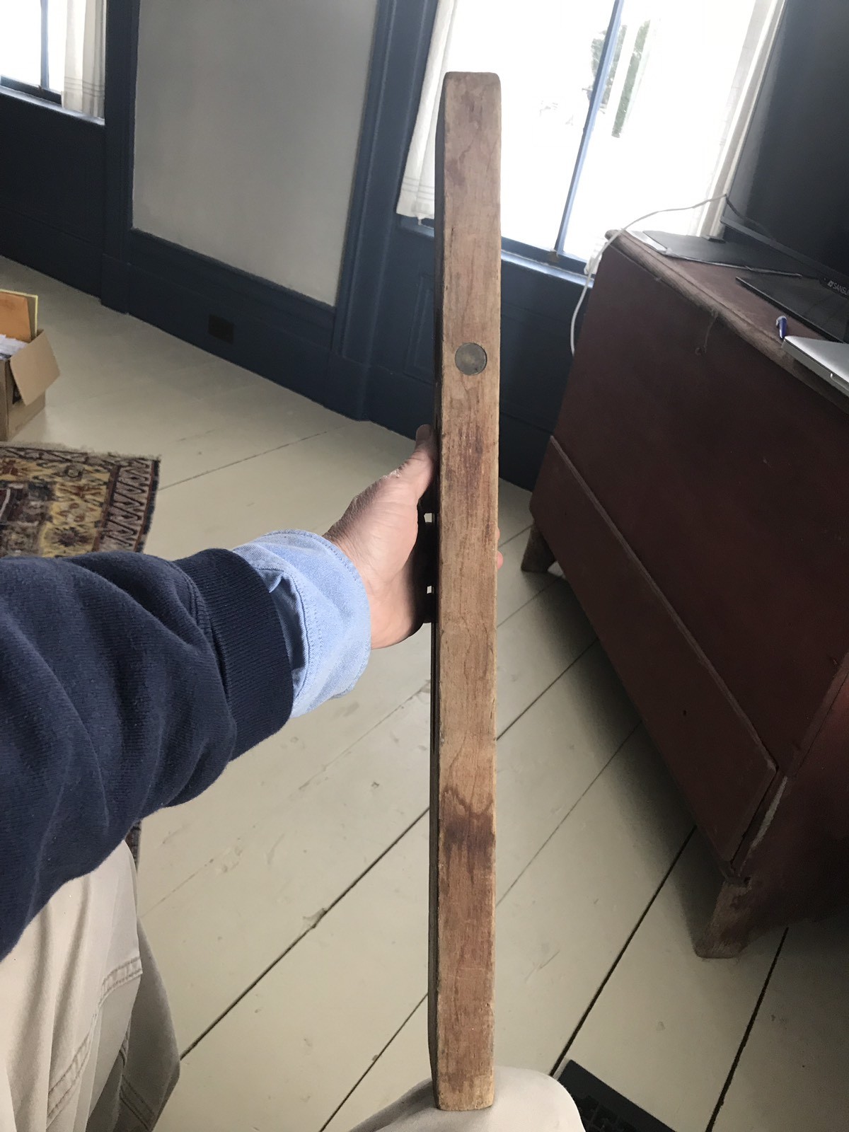 Antique Stanley Rule & level Co Wood Brass 2 Foot Level 00 Works | eBay