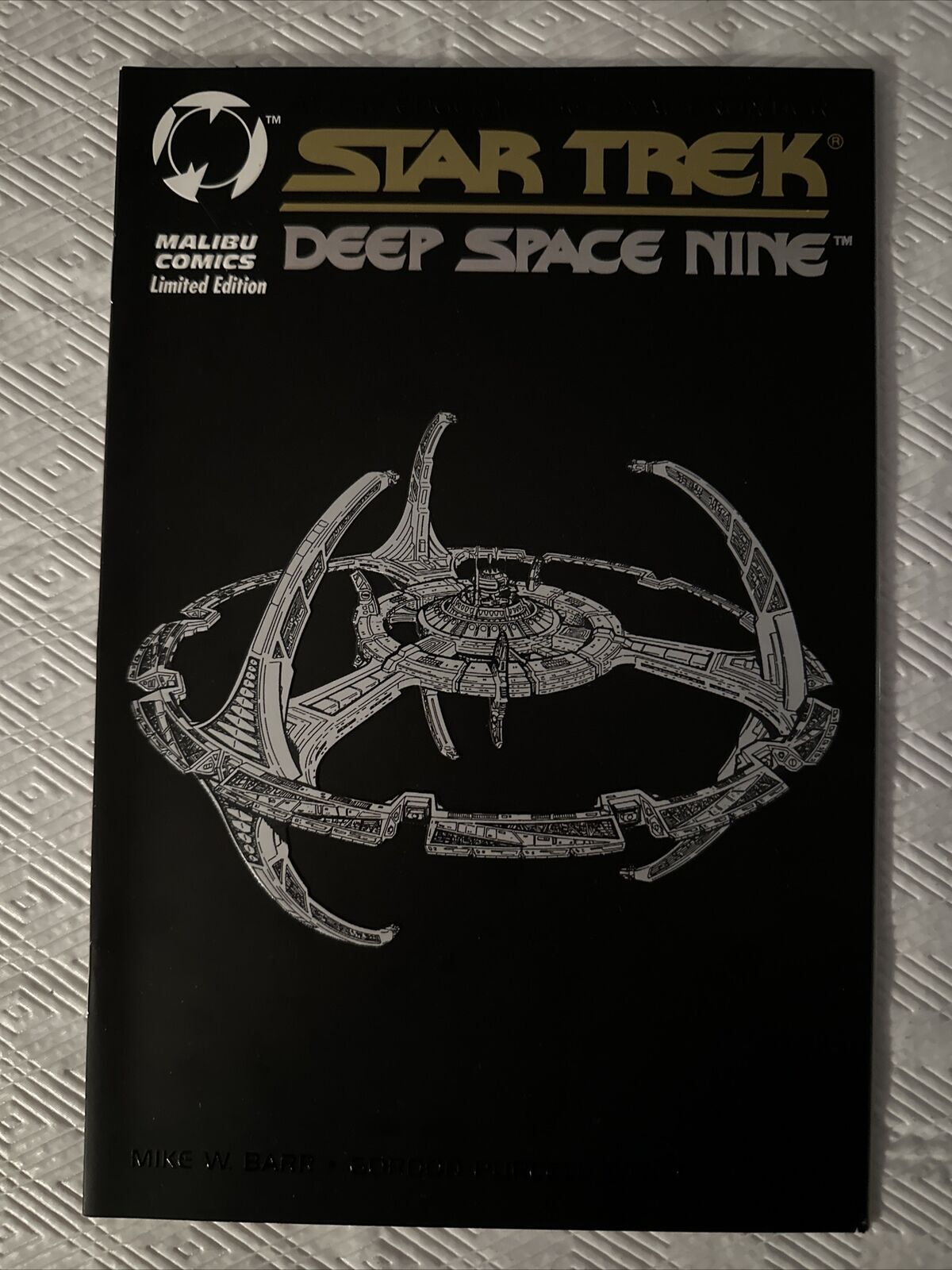 Star Trek Deep Space Nine (1993) #1 Malibu Comic Limited Edition Black ...