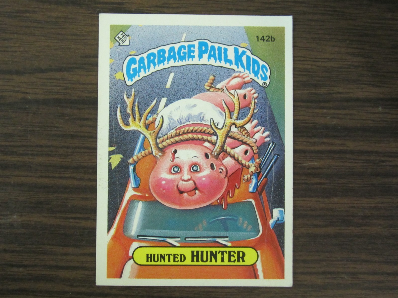 1986 Topps # 142B Hunted Hunter Garbage Pail Kids Card | eBay