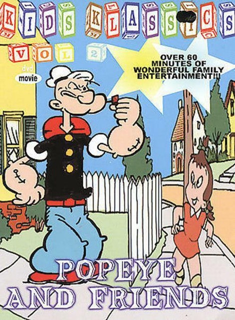 Kids Klassics - Vol. 2: Popeye and Friends (DVD, 2005) for sale online ...