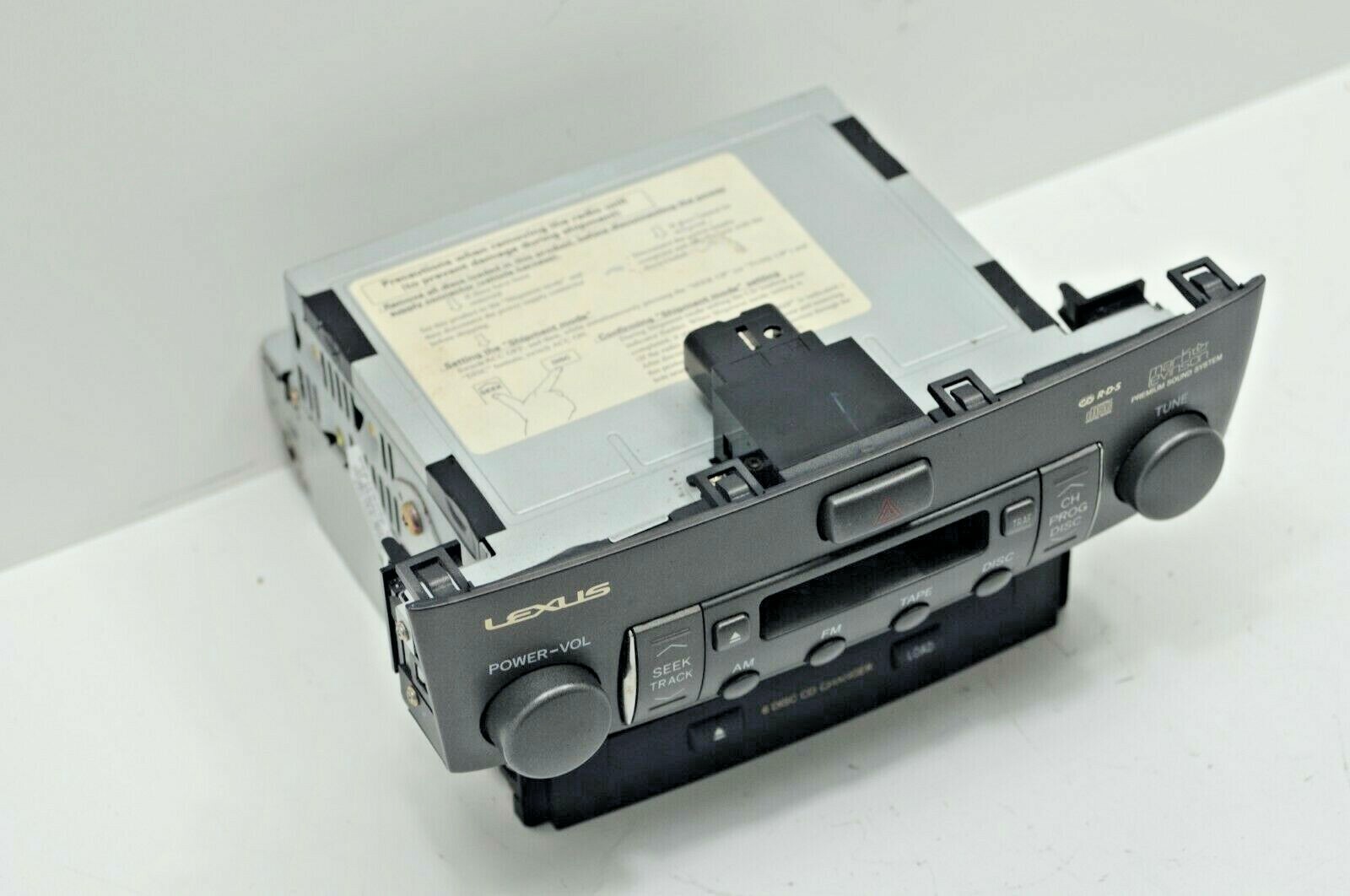 2001 - 2003 LEXUS LS430 Radio Tape Player & CD Changer Head Unit OEM | eBay