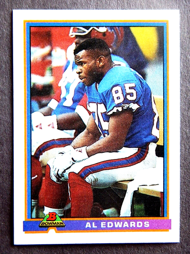 Al Edwards #36 Bowman 1991 Football Card (Buffalo Bills) VG | eBay