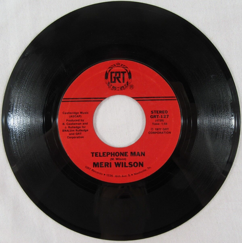 Meri Wilson Telephone Man / Itinerary 45 RPM Single Stereo 1977 | eBay