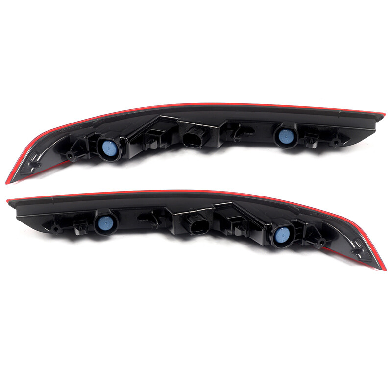 95863110510 Pair Rear Bumper Fog Reflector Light For Porsche Cayenne 15 ...