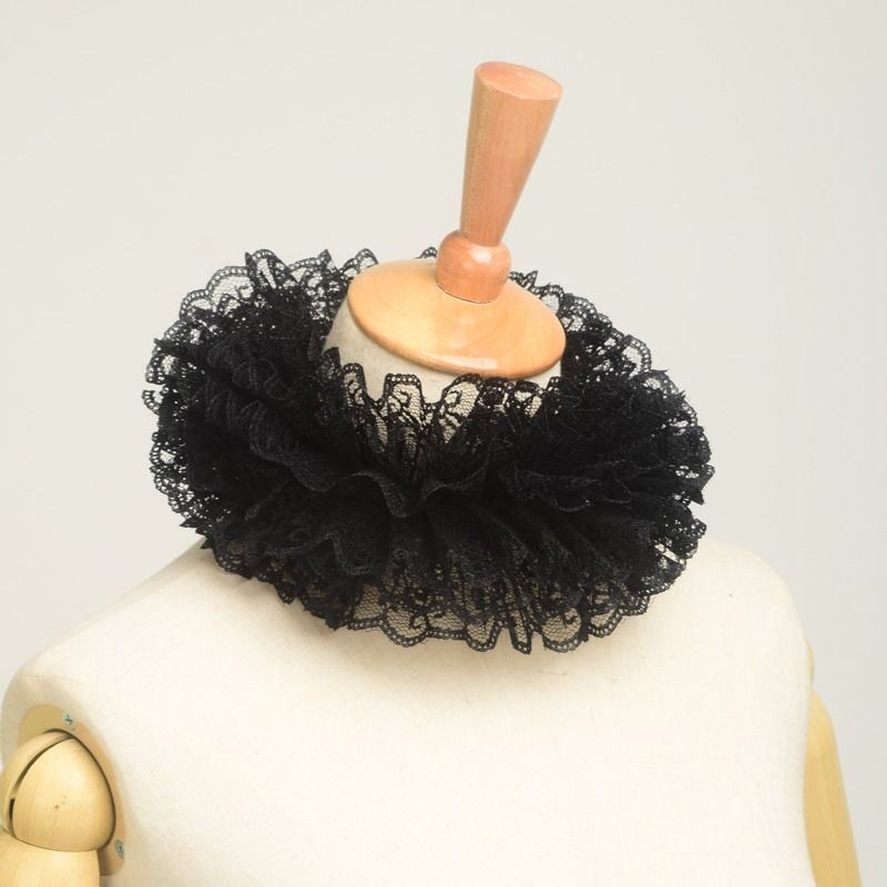 Elizabethan Lace Collar Tudor Retro RUFF COLLAR Victorian Steampunk ...