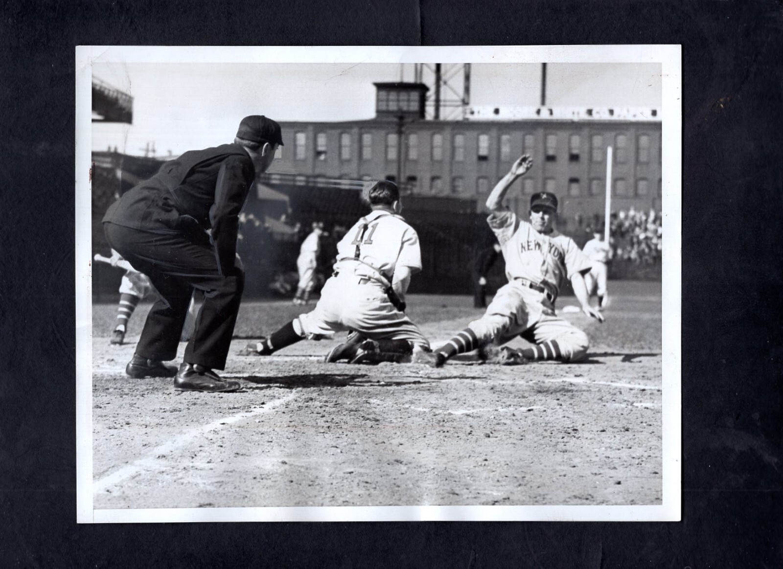 Dick Bartell Bill Atwood 1937 Press Photo Philadelphia Phillies New ...