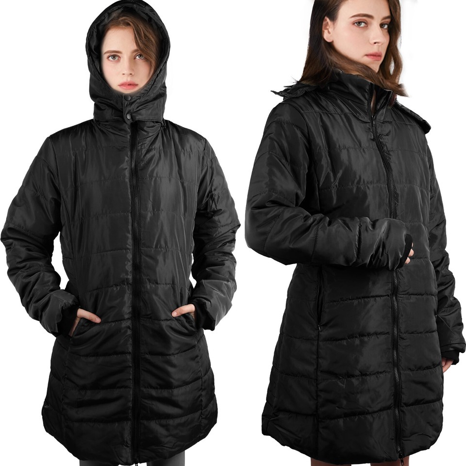 Women’s Lightweight Hooded Down Jacket Packable Puffer Insulated ...