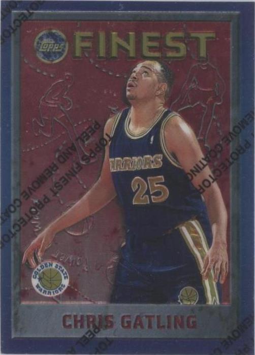1995-96 Topps Finest - Chris Gatling #156 for sale online | eBay