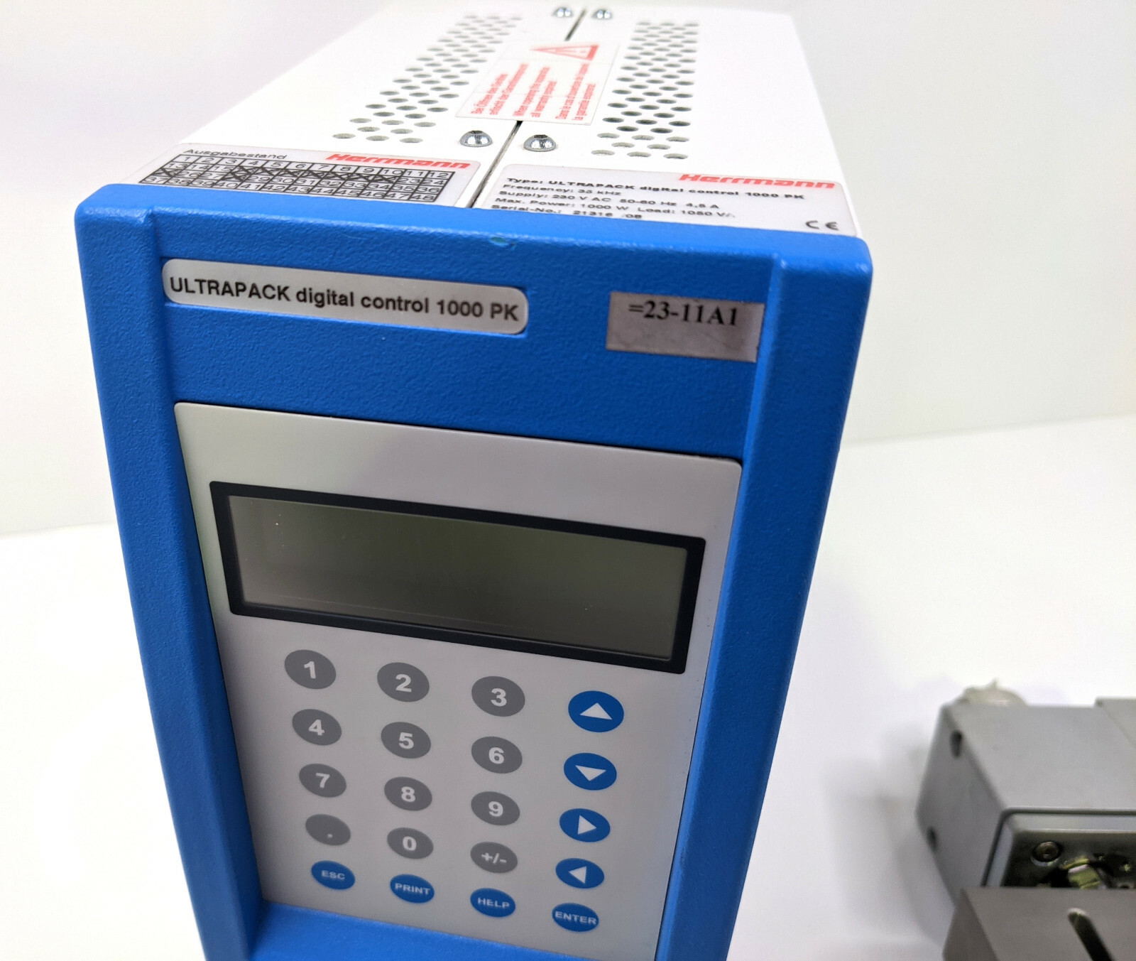 HERRMANN Ultrapack Digital Control 1000PK 1000W + sonotrode + holder | eBay.de