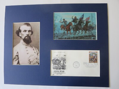 Nathan Bedford Forrest at the Battle of Shiloh & First Day Cover of its ...