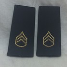 Military Army Uniform Shoulder Epaulet Insignia lot (2) Staff Sergeant ...
