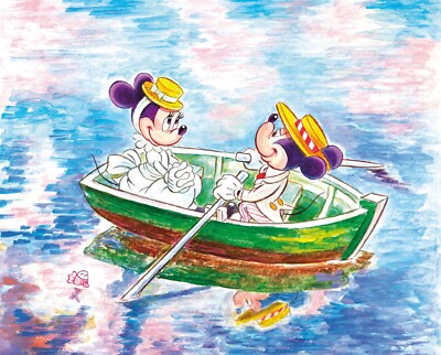 Mickey & Minnie Mouse Insp. By Mary Cassatt - Tony Fernandez ...