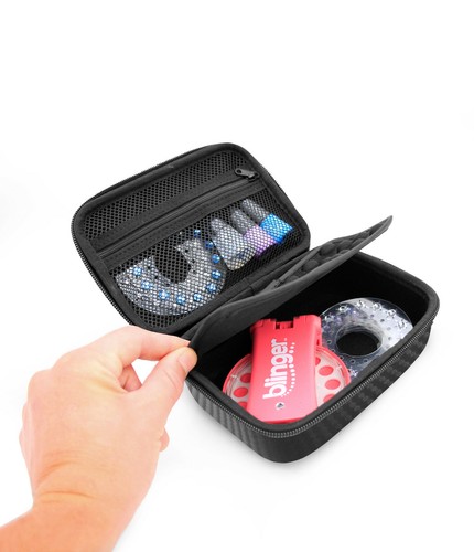 CM Glam Craft Box fits Blinger Deluxe Set, Blingers Gems and More, Case ...