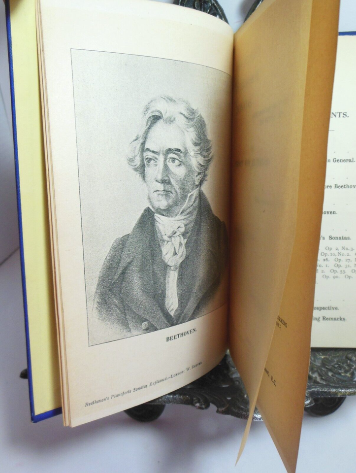 Beethoven Pianoforte Sonata Explained by Ernest von Elterlein Original ...