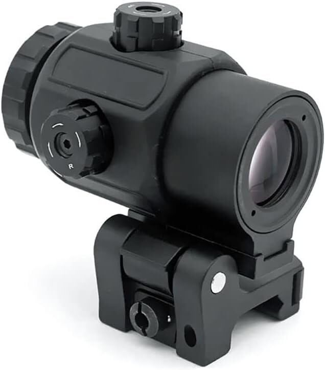3X G43 Magnifier Quick Detachable w/Switch Flip to Side QD Mount Red ...