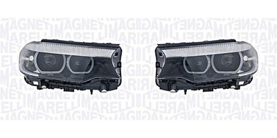 Headlight Set Left Right LED For BMW G30 2016- 63117214952 MAGNETI ...